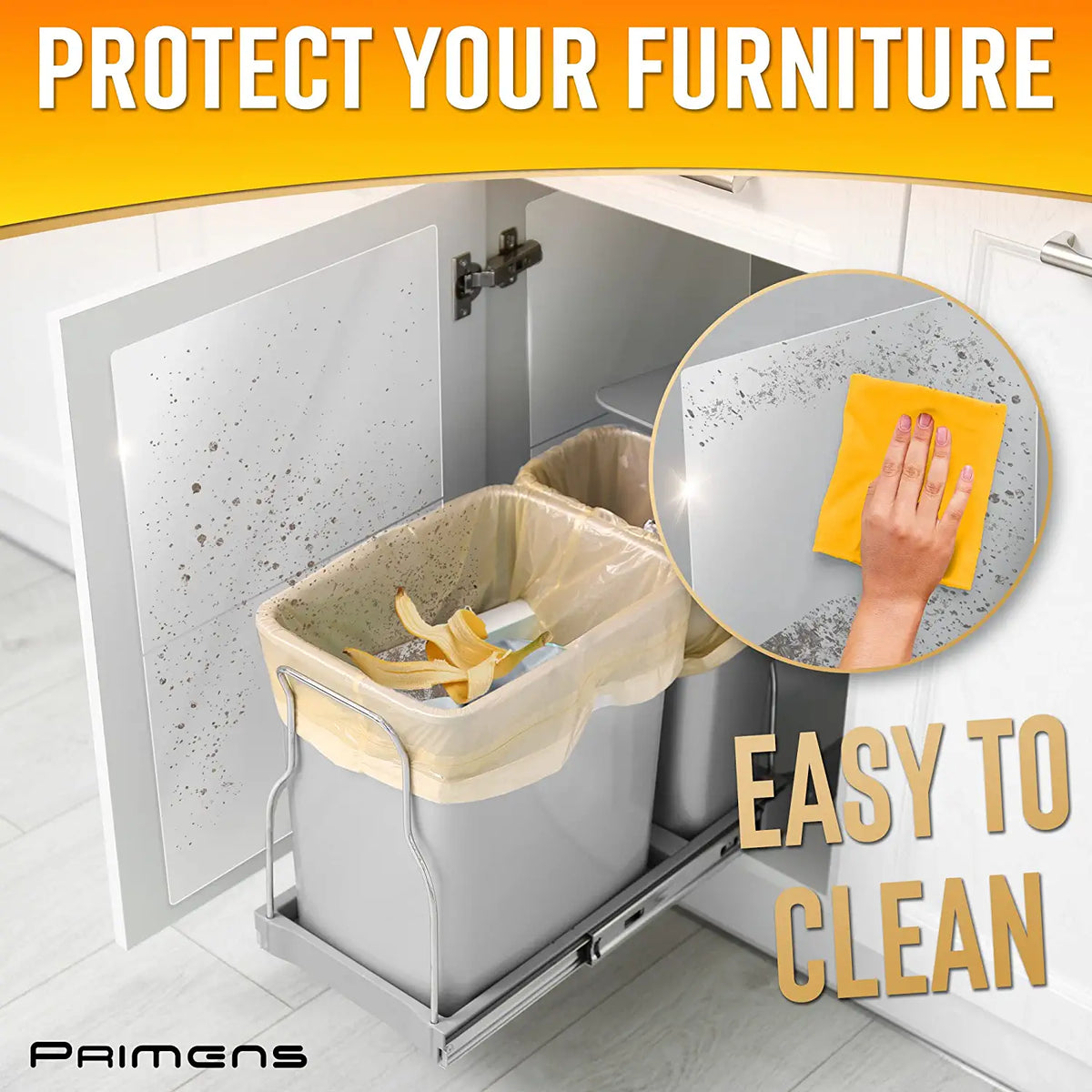 Wall Protector Sheets for Painted Wall. Clear Plastic Adhesive Film St ...